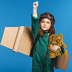 3 Pieces Stuffed Plush Bear Soft Stuffed Bear with Bow Tie Cute 2022 Graduation Stuffed Plush Animal Dolls, 8 Inch Stuffed Bear Plush Toy (Dark Yellow, Simple Style)