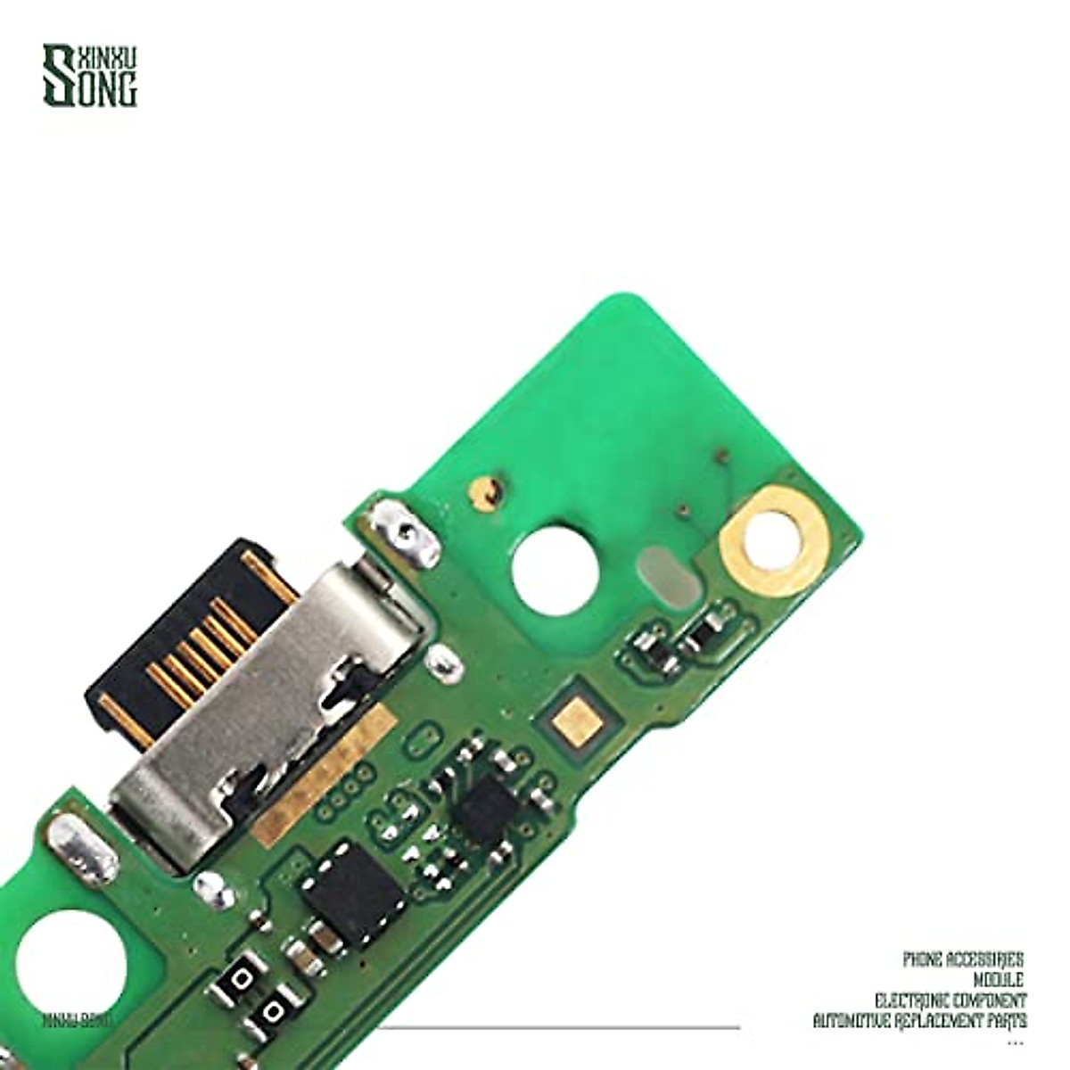 XINXUSONG (2pack) USB Charging Connector Charger Board Port Dock Part Repair Replacement for Moto G7 Power XT1955-5 XT1955-6 Short-Term (NA Version)
