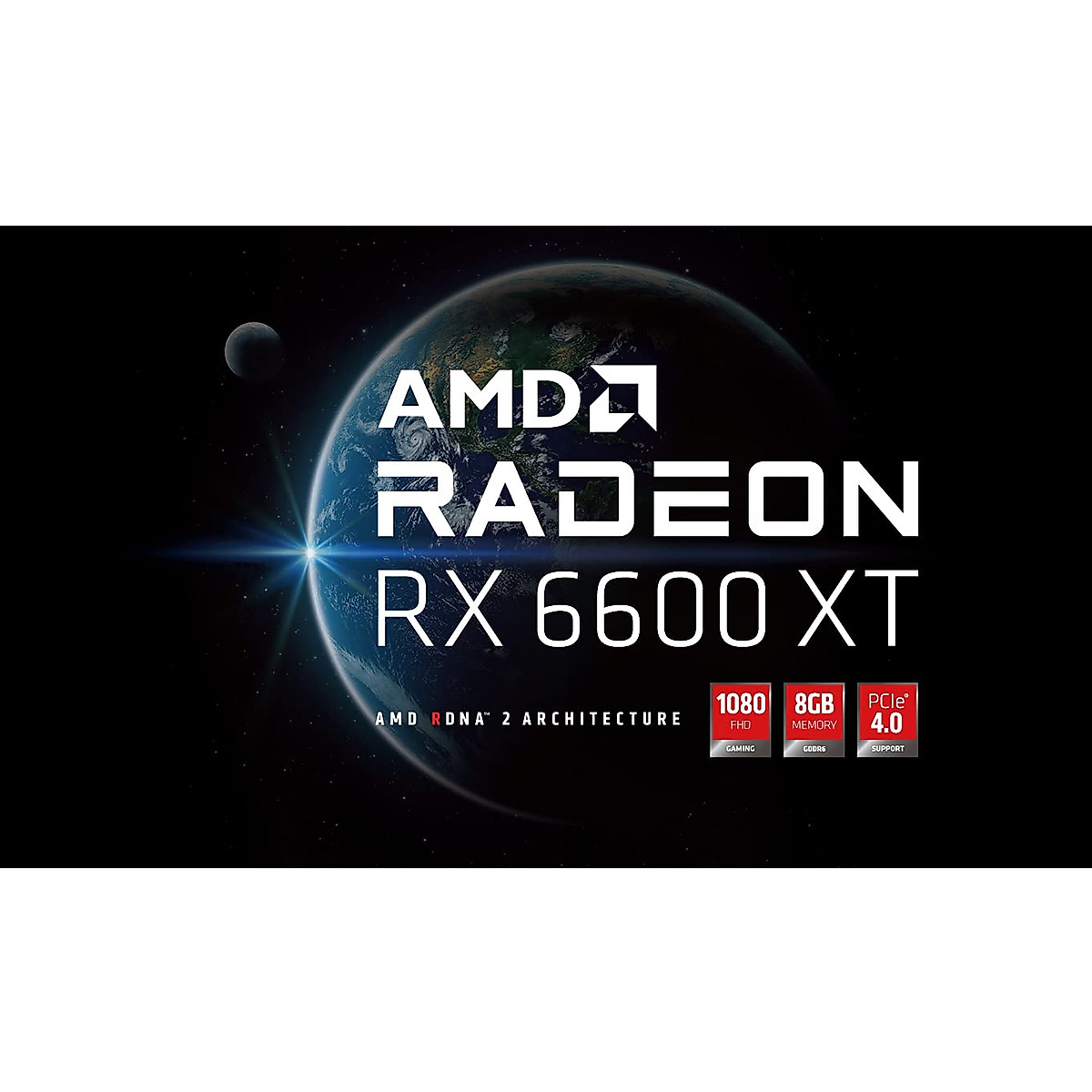 PowerColor Fighter AMD Radeon RX 6600 XT Gaming Graphics Card with 8GB GDDR6 Memory, Powered by AMD RDNA 2, HDMI 2.1