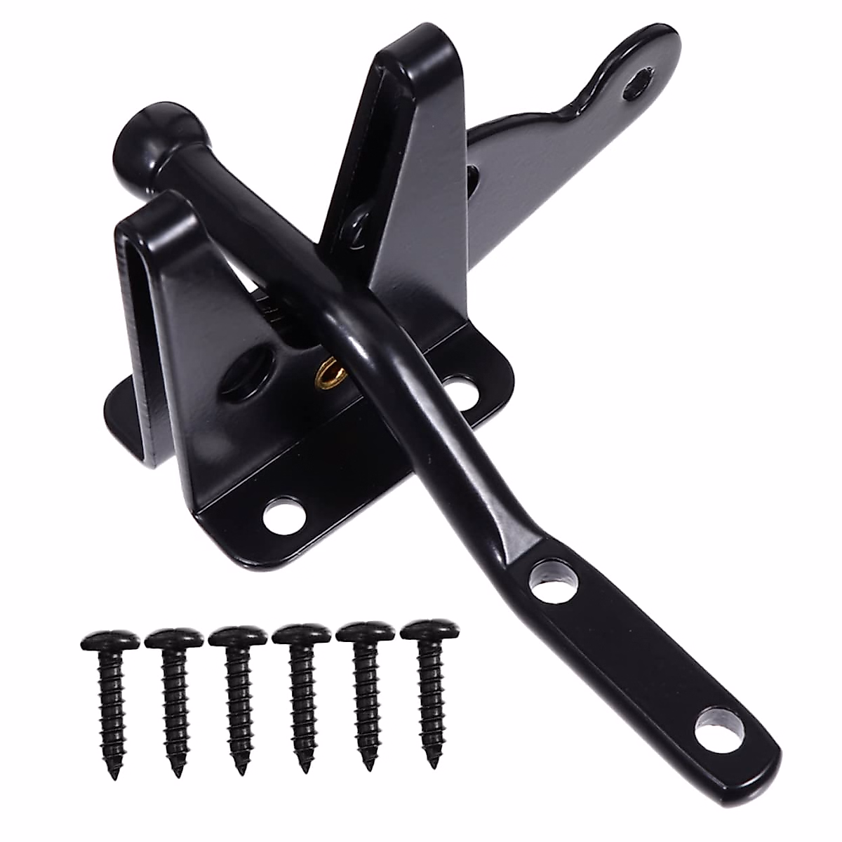 Fence Hinge Gate Latch for Wooden Fence Heavy Duty Gate Latch Fence Locks for Outdoor Gates Pool Gate Latch Gate Latches for Wooden Gates Gate Handles Fence Latches for Gates