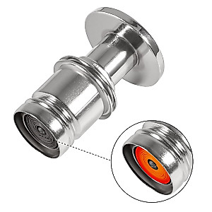 AUCELI Fire Missiles Button Car Cigarette Lighter Plug, Aluminum Alloy Push Button Cigarette Lighter Replacement for Most Vehicles with Standard 12 Volt Power Source, Car Accessory (FIRE Missile)