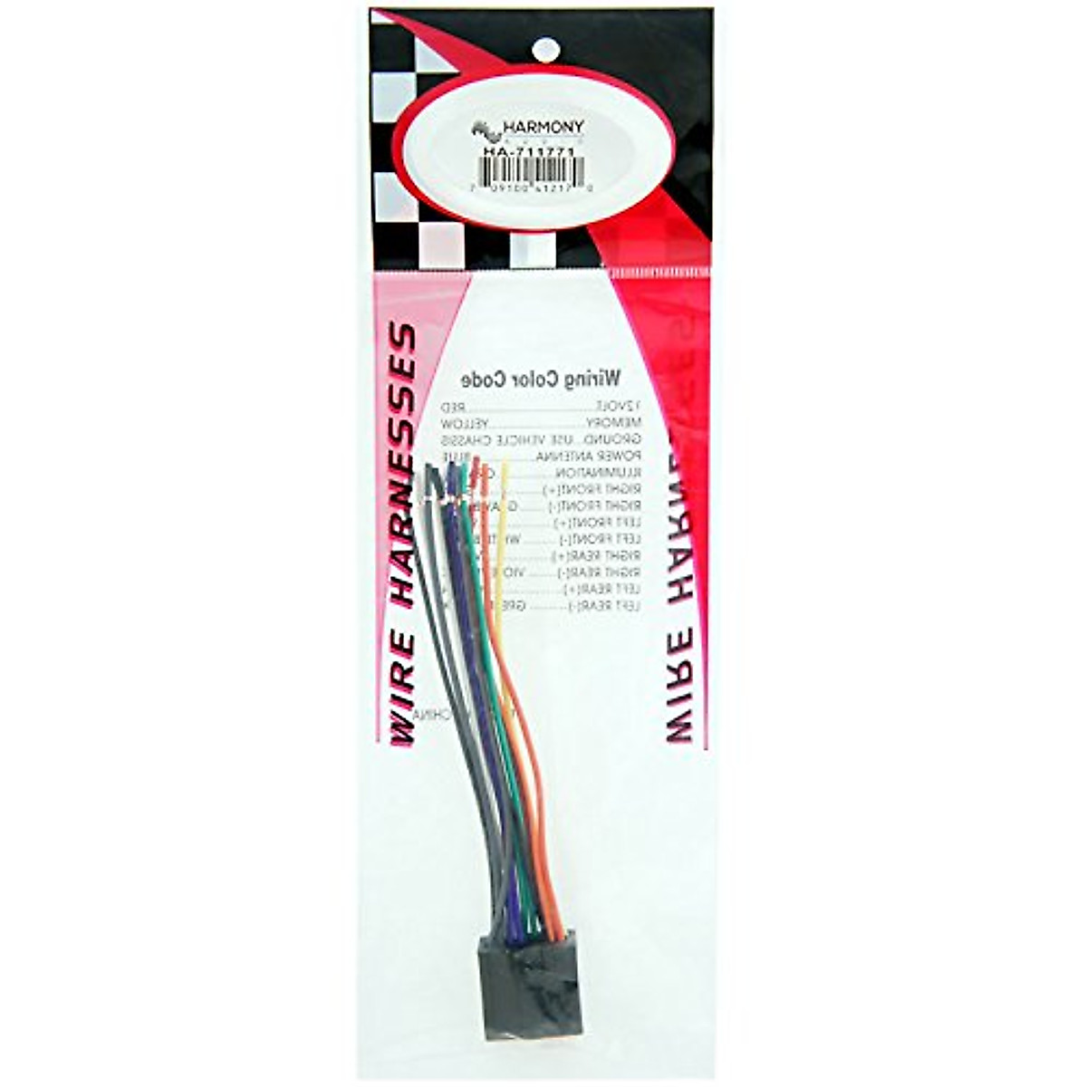 Harmony Audio HA-711771-5 Compatible with Ford Excursion 2000-2005 Factory Radio OEM Original Stereo Wire Harness Plug