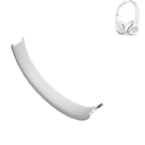 Learsoon Solo3 Replacement Headband Rubber Cushion Compatible with Beats by Dr. Dre Solo 2.0 Solo 3.0 Wireless Headphones(White)