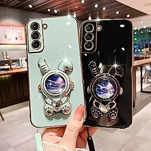 Fold Bracket Case for Samsung Galaxy S23 S22 Note20 S21 S20 Ultra Plus FE A73 A53 A72 A52 Cover with Lanyard,Pink GS,for Sam Note20Ultra