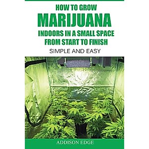 How to Grow Marijuana Indoors in a Small Space From Start to Finish: Simple and Easy - Anyone can do it!