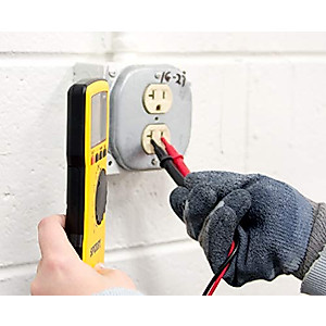 Sperry Instruments DM6850T Digital Multimeter, Thin, TRMS, Bluetooth, Autoranging, 600 V AC/DC, 10A Current, Con﻿Tinuity, Resistance, Capacitance, Frequency, Temperature