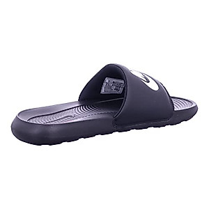 NIKE Men's Victori One Slide Trail Running Shoe, Black White Black, 9