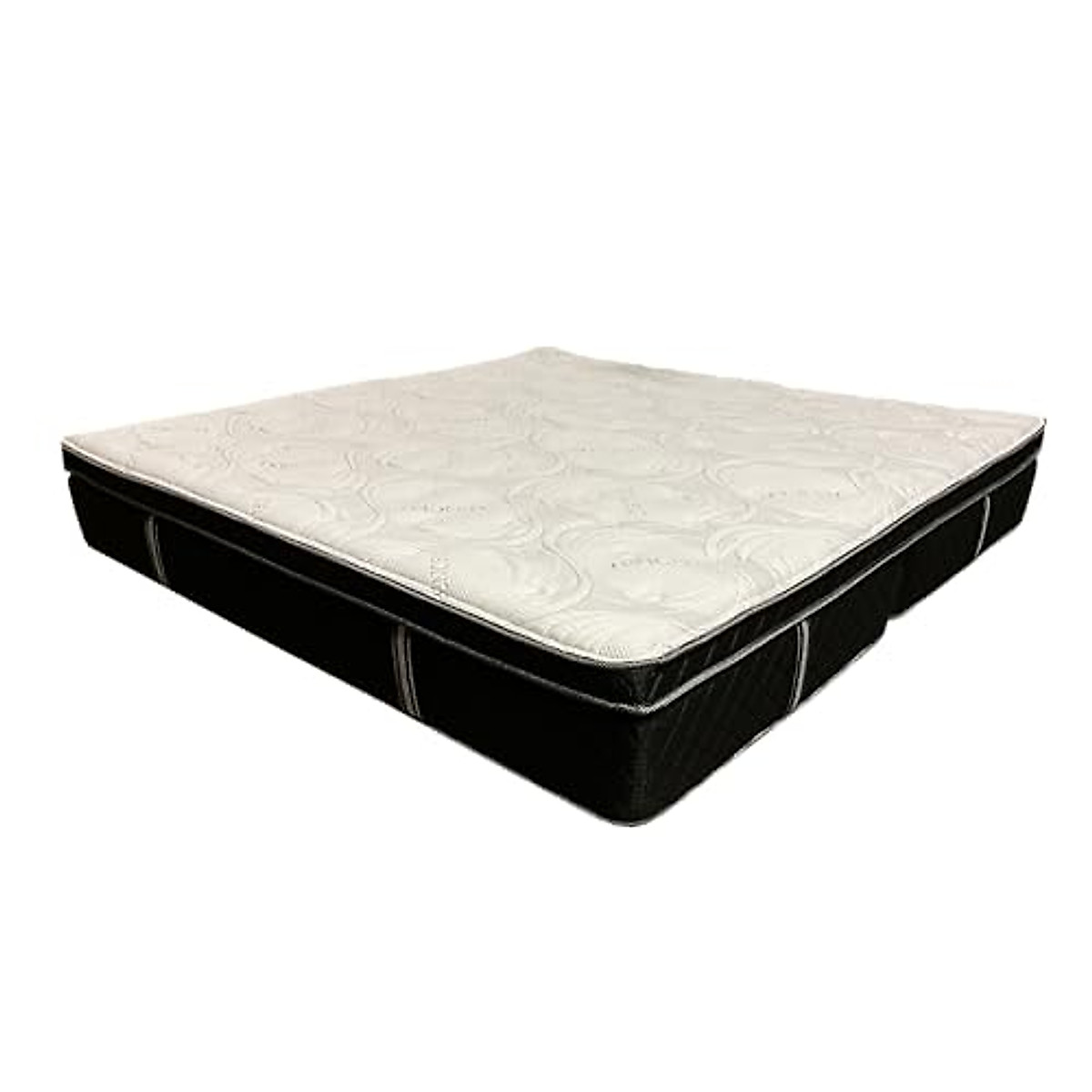 Triad Colossal 84x84 Mattress, 12" Graphite Memory Foam Wyoming King Mattress Cooling and Pressure Relieving, Plush Feel.
