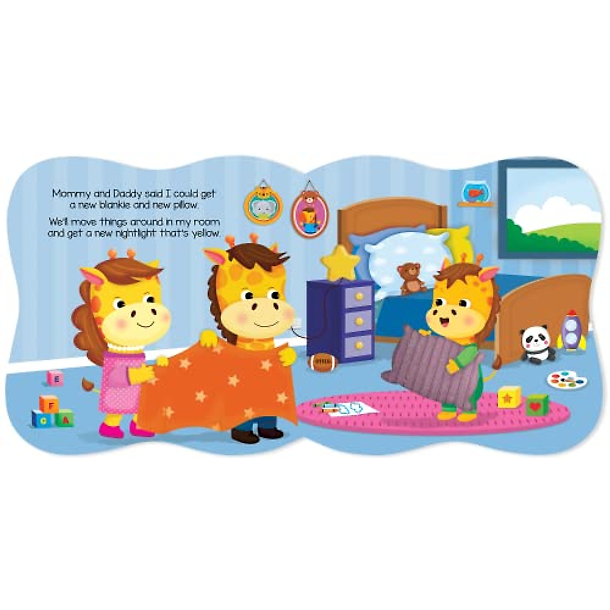 My Big Bed - Touch and Feel Board Book - Sensory Board Book