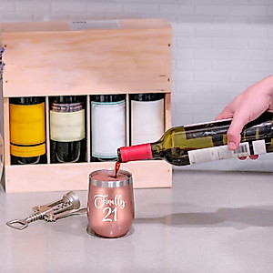 NewEleven 21st Birthday Gifts For Women, Her - 2004 21st Birthday Decorations For Her - 21st Birthday Ideas For Women, Her, Daughter, Sister, Best Friends - 12 Oz Tumbler