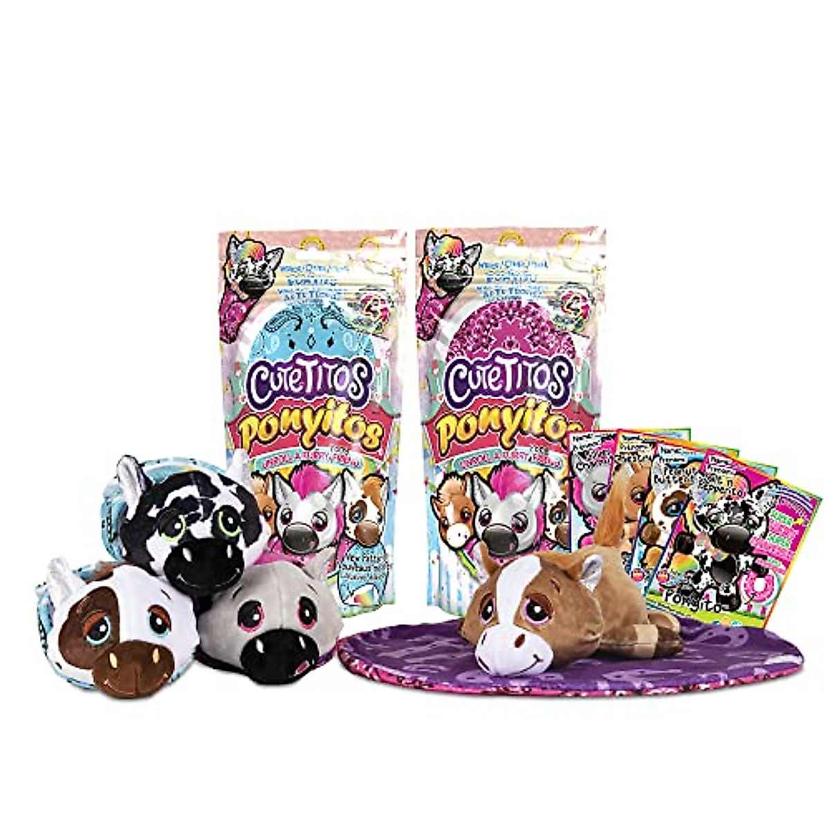 Cutetitos Ponyitos - Surprise Stuffed Animals - Collectible Plush - Packaging may vary