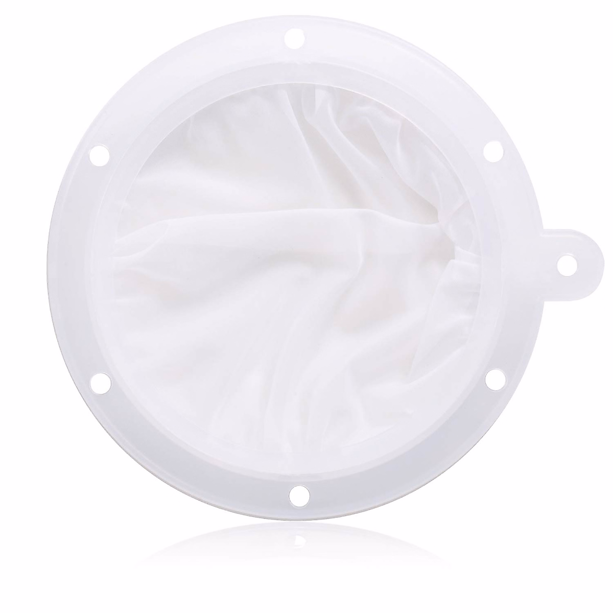 Toncoo 5.5-Inch Premium Food Filter Strainer, 200 Mesh Food Grade Filter Mesh, Tritan BPA Free Strainer Compatible with 5 Inch Kitchen Funnels, Ideal for Filtering Coffee, Juice, Oils, Wine, Soy Milk