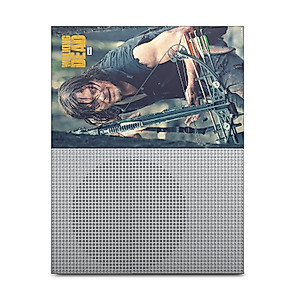 Head Case Designs Officially Licensed AMC The Walking Dead Daryl Lurk Daryl Dixon Graphics Vinyl Sticker Gaming Skin Case Cover Compatible With Xbox One S Console and Controller Bundle