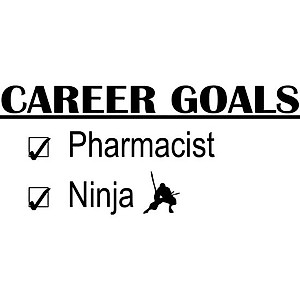 CafePress Pharmacist Career Goals Mug Ceramic Coffee Mug, Tea Cup 11 oz