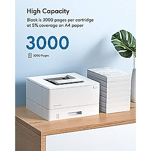 Kogain Compatible Toner Cartridge Replacement for Brother TN760 TN-760 TN730 TN-730 High Yield Work with HL-L2350DW HL-L2370DWXL MFC-L2710DW DCP-L2550DW HL-L2395DW MFC-L2750DW Printer, 2 Pack