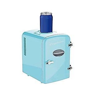 Frigidaire EFMIS171-BLUE Portable Fridge, standard, Blue,4L