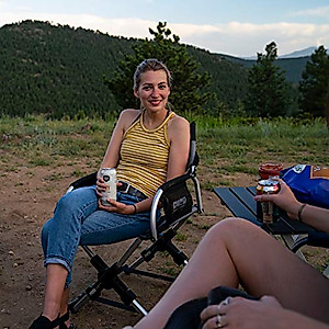 GCI Outdoor Pico Arm Chair Outdoor Folding Camping Chair With Carry Bag