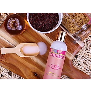 Tailored Beauty Leave in Conditioner - Cruelty-Free, Herbal Hair Conditioner For Dry, Damaged, Curly, Long, Thin Hair - Deep Moisture Penetrating Conditioner with Gotu Kola Extract & Neem Oil, 237 ml