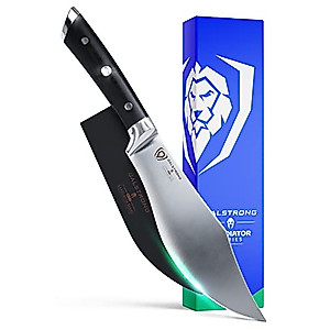 Dalstrong Barong Chef Knife - 7 inch - Gladiator Series Elite - Razor Sharp Kitchen Knife - Forged High Carbon German Steel - Full Tang - w/Sheath - NSF Certified