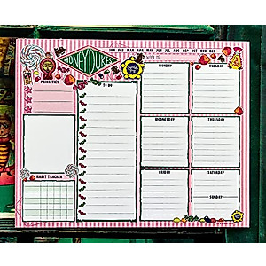 Conquest Journals Harry Potter Honeydukes Weekly Planning Pad 8"x10"