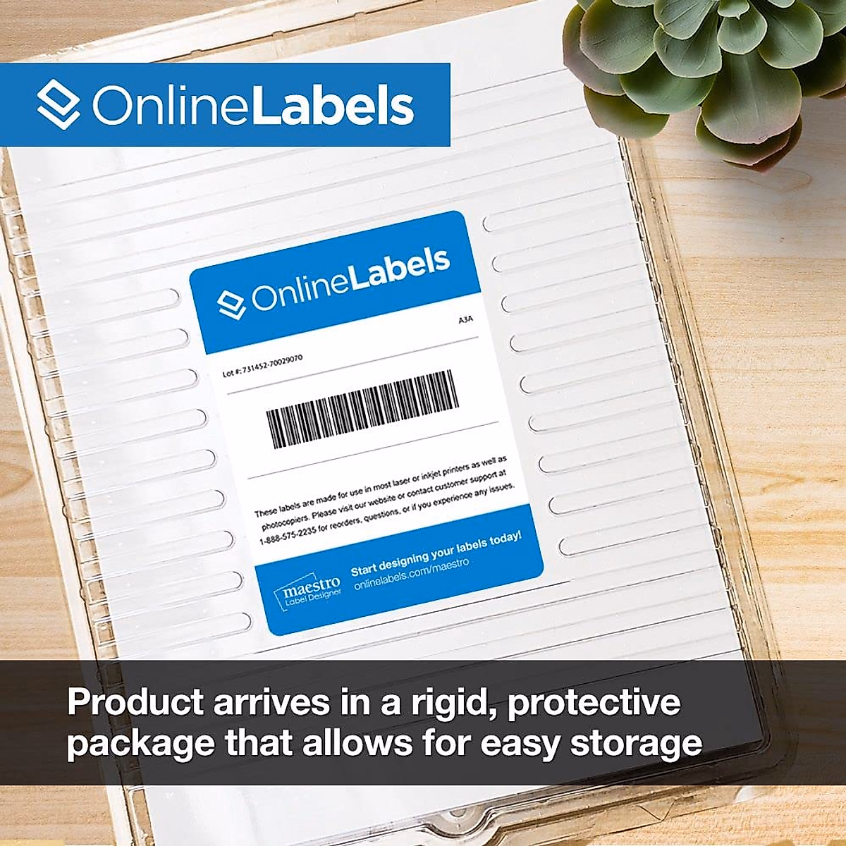 Printable Tags - 1.25 x 2 - Cardstock - Pack of 1,800, 100 Sheets - Inkjet/Laser Printer - Online Labels