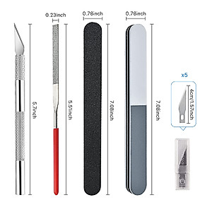 Worldity 22 Pieces Metal DIY Model Tool Sets Metal Earth Model Kits, 2 Nose Pliers and Tab Edge Cylinder Cone Shape Bending Assist Tools for 3D Metal Jigsaw Puzzles Assembly