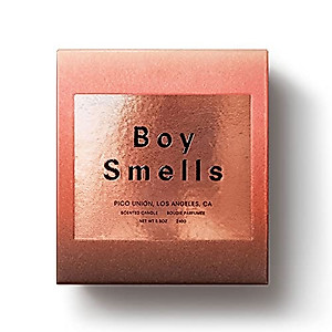 Limited Edition Slow Burn Boy Smells Candle | 50 Hour Long Burn | Coconut & Beeswax Blend | Luxury Scented Candles for Home (8.5 oz)