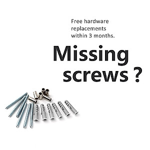 Hardware Set for Flaoting House Numebrs, House Numbers Screws for Outside, Screw Set for Modern and Sleek Floating Address Numbers, Mounting System Parts