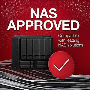 Seagate IronWolf 6TB NAS Internal Hard Drive HDD – 3.5 Inch SATA 6Gb/s 7200 RPM 256MB Cache for RAID Network Attached Storage (ST6000VN0033)