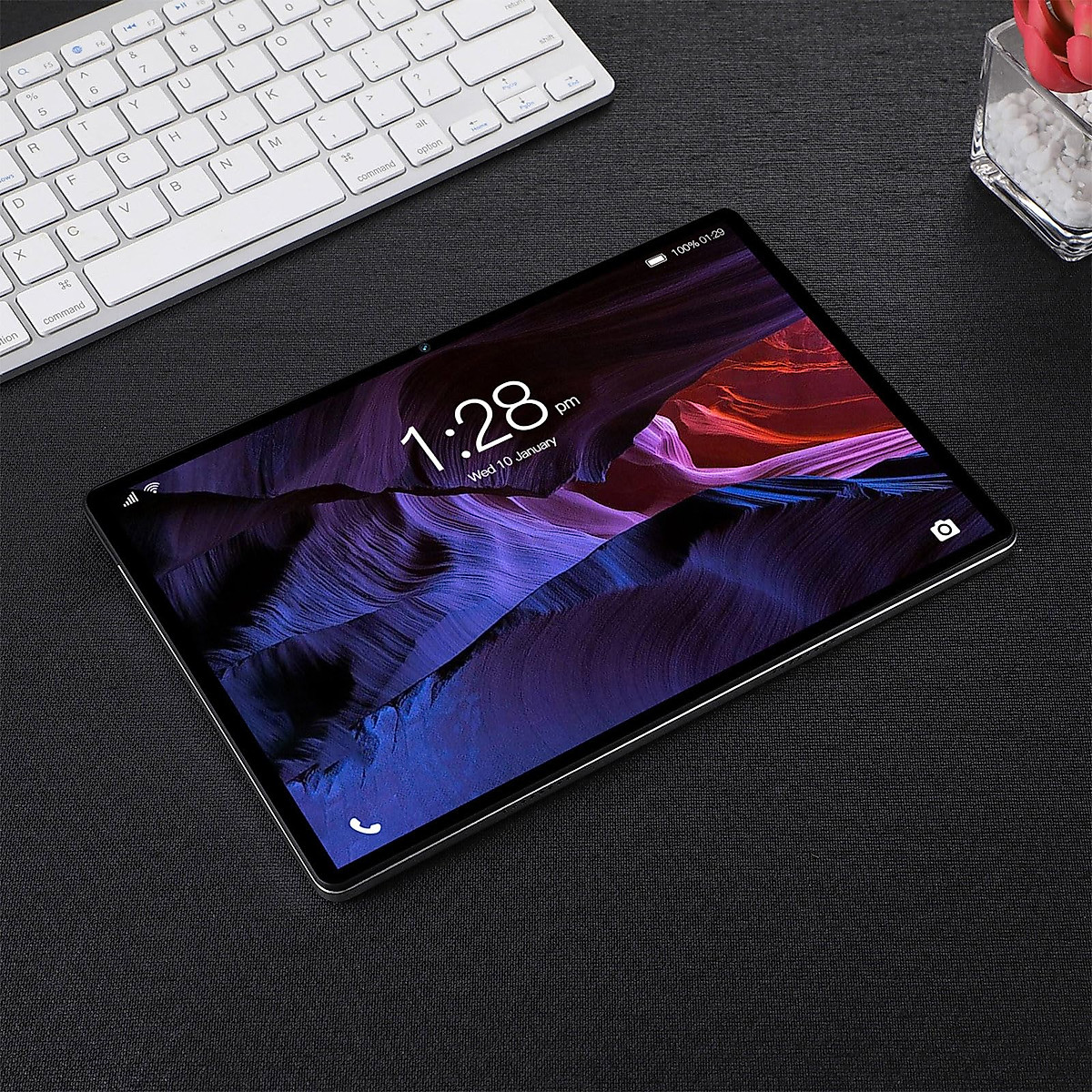 High Configuration 3+64G All Netcom 10.1-inch Android Tablet Computer 10 Core IPS High-Definition Ultra-Thin WiFi Bluetooth Voice Call Game Office 4G Tablet,Gift for Friends