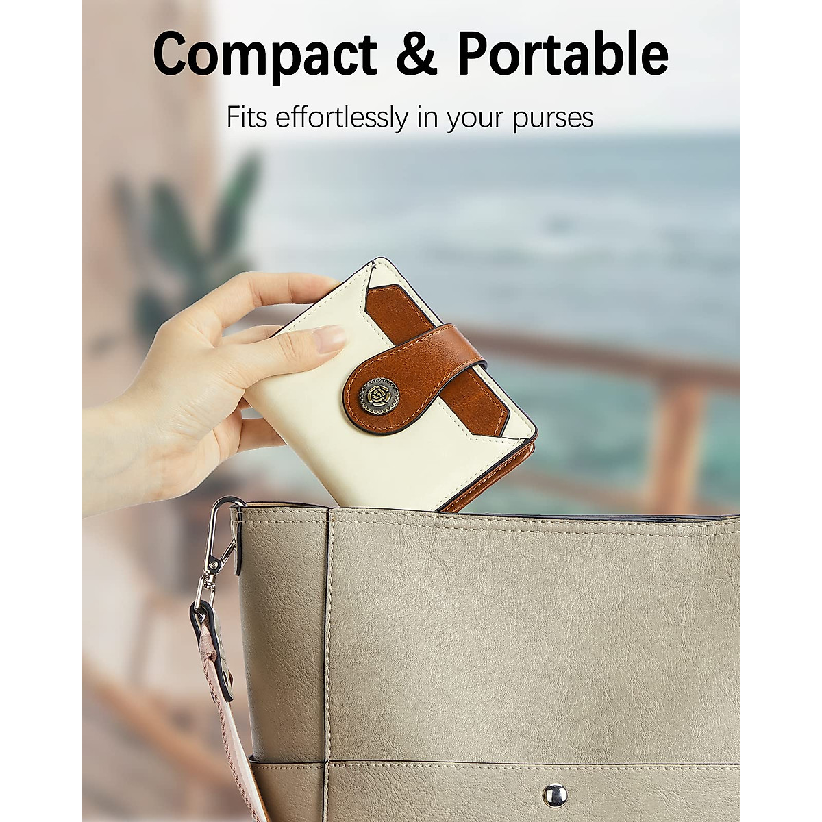 BOSTANTEN Backpack Purse Women Leather Wallet