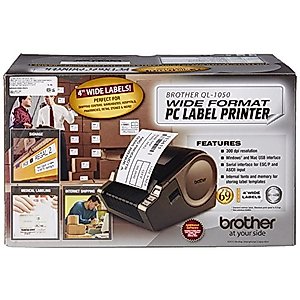 Brother QL-1050 Wide Format PC Label Printer