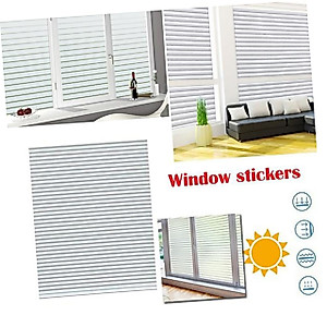 3pcs Window Stickers Window Adhesive Film Window Film