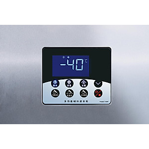 Kolice Commercial Heavy Duty 15 Trays Shock Freezing Blast Chiller & Freezer Included Trolley Cart, Chest Freezer, Restaurant Blast Freezer-Lowest temperature -40°F(-40°C)