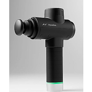 Hyperice Hypervolt 2 Pro - Featuring Quiet Glide Technology - Handheld Percussion Massage Gun - 5 Speeds, 5 Interchangeable Heads - Helps Relieve Sore Muscles and Stiffness FSA-HSA Approved