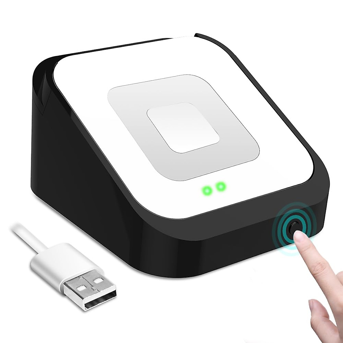 Dock Compatible with Square Reader 2st Generation. Black. by AweGo.