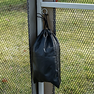 PawHut 79" H Cat House Kitten Enclosure Mesh Playpen Steel Frame with 3 Platforms, 2 Doors and 4 Sandbags for Stability, Indoor/Outdoor