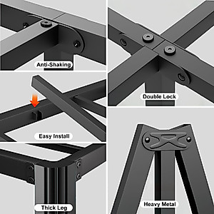 Full Size Bed Frame with Headboard and Charging Station 18 Inch Tall Full Bed Frame with Lights Galaxy Aurora Star Projector and Bird Songs Heavy Duty Metal Full Size Bed Frame with Storage(Full)