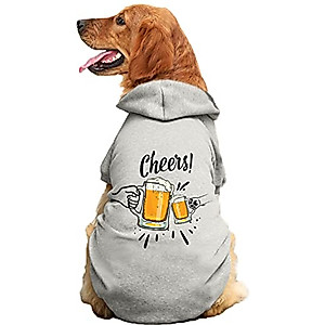 Harbyel Dog Hoodies Pet Clothes Hooded Sweatshirt for Dog Cat Large Sweater Dog Coats Soft Owner and Pet Hoodies are Sold Separately