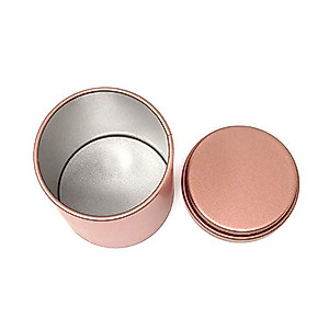 Honbay 3PCS Small Portable Tea Tin Cans Boxes Canisters Containers for Coffee Tea Candy Chinese Wolfberry