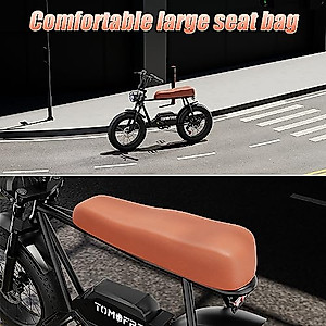 Tomofree Electric Bike for Adults, 1200W Powerful Motor 48V/20Ah,40Miles Long Range, Max Speed 25MPH, Ebike Fat Tire Electric Bicycle, Front Suspension Dual Hydraulic Brakes
