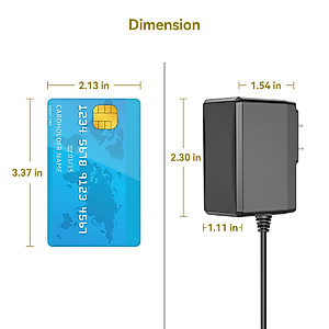 Omilik 6FT UL Listed AC/DC Adapter for Worx Zip Snip WX081L WX08IL ZipSnip 3.6V 4V Rechargeable Box Paper Cutter Tool 4.2V 500mA BYCR007042500U HYCH0070420500U WX252 WX253 WX255L WX254L Screwdriver