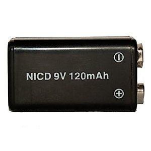 Wefunix 9 Volt NiCd Battery (120 mAh) c