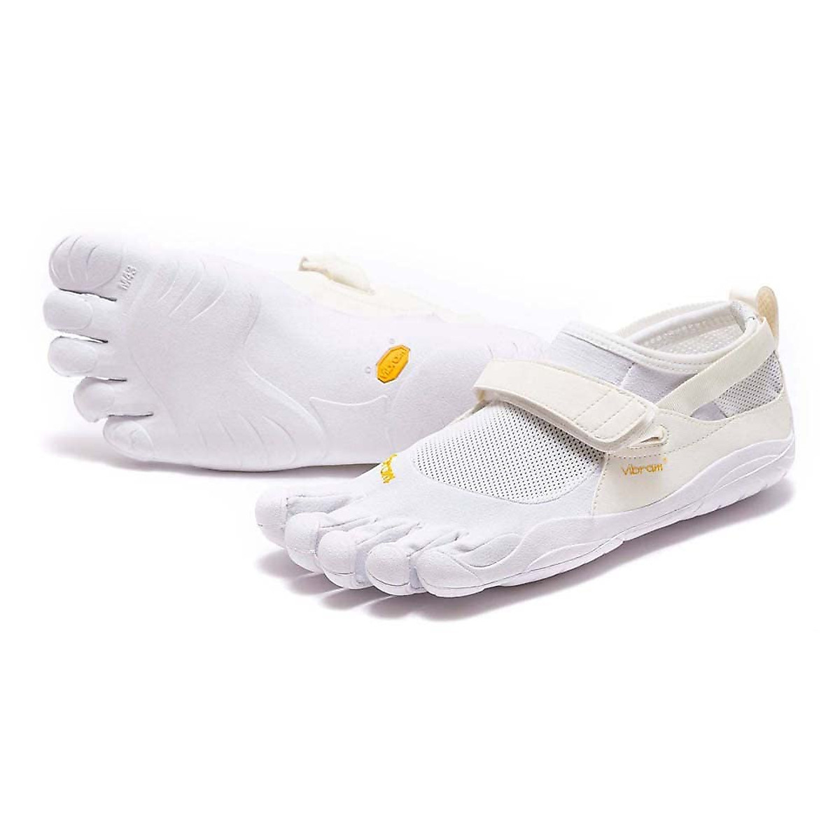 Vibram FiveFingers Women's KSO Running Shoes White 38 (EU) 7.5 (US)