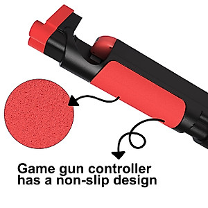 Nintendo Switch/Switch OLED Game Controller - Shooting & Hunting Games Accessory, Compatible with Big Buck Hunter, Resident Evil and More