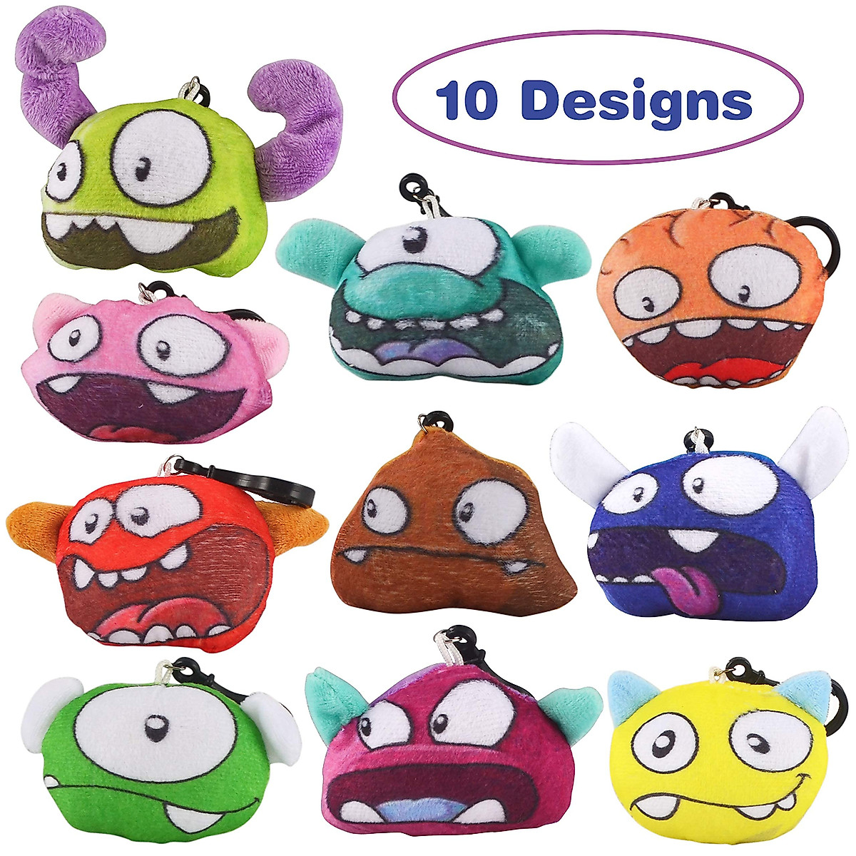 JOYIN 32Pcs Claw Machine Toys with Lights & Sounds, Mini Arcade Machine with 10 Plush Animal Characters and 8 Capsules, Electronic Claw Game Vending Grabber Machine for Kids Birthday Gift