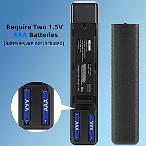 Gvirtue Voice Remote Control RMF-TX520U for Sony TV, Replacement for Sony Bravia OLED LED 4K 8K UHD Smart Google TV, with YouTube, Netflix, Disney+, Prime Video Buttons (6.0 Version)