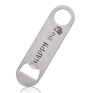 Birthday Bottle Opener Beer Bottles Birthday Gift for Women Men Anniversary Favors for Guests 21st Birthday Decorations Beer Bottle Openers Gift Decoration Supplies