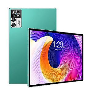 Honio Gaming Tablet, Octa Core CPU 2 Card Slot Tablet PC 10.1 Inch LCD (US Plug)