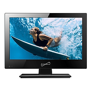 Supersonic SC-1311 13.3-Inch 1080p LED Widescreen HDTV with HDMI Input (AC/DC Compatible)
